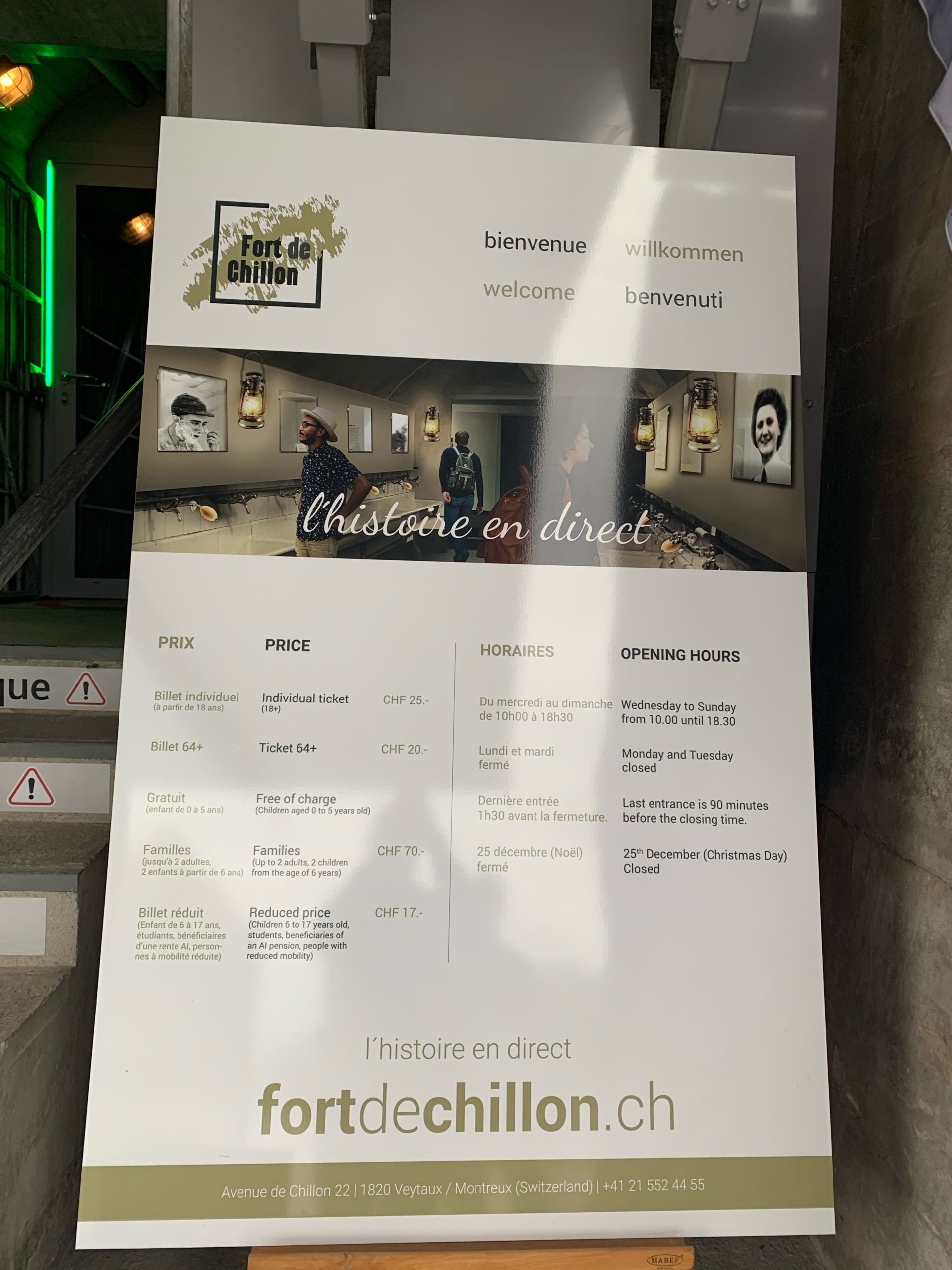 Le Château et le Fort de Chillon - From Switzerland to World